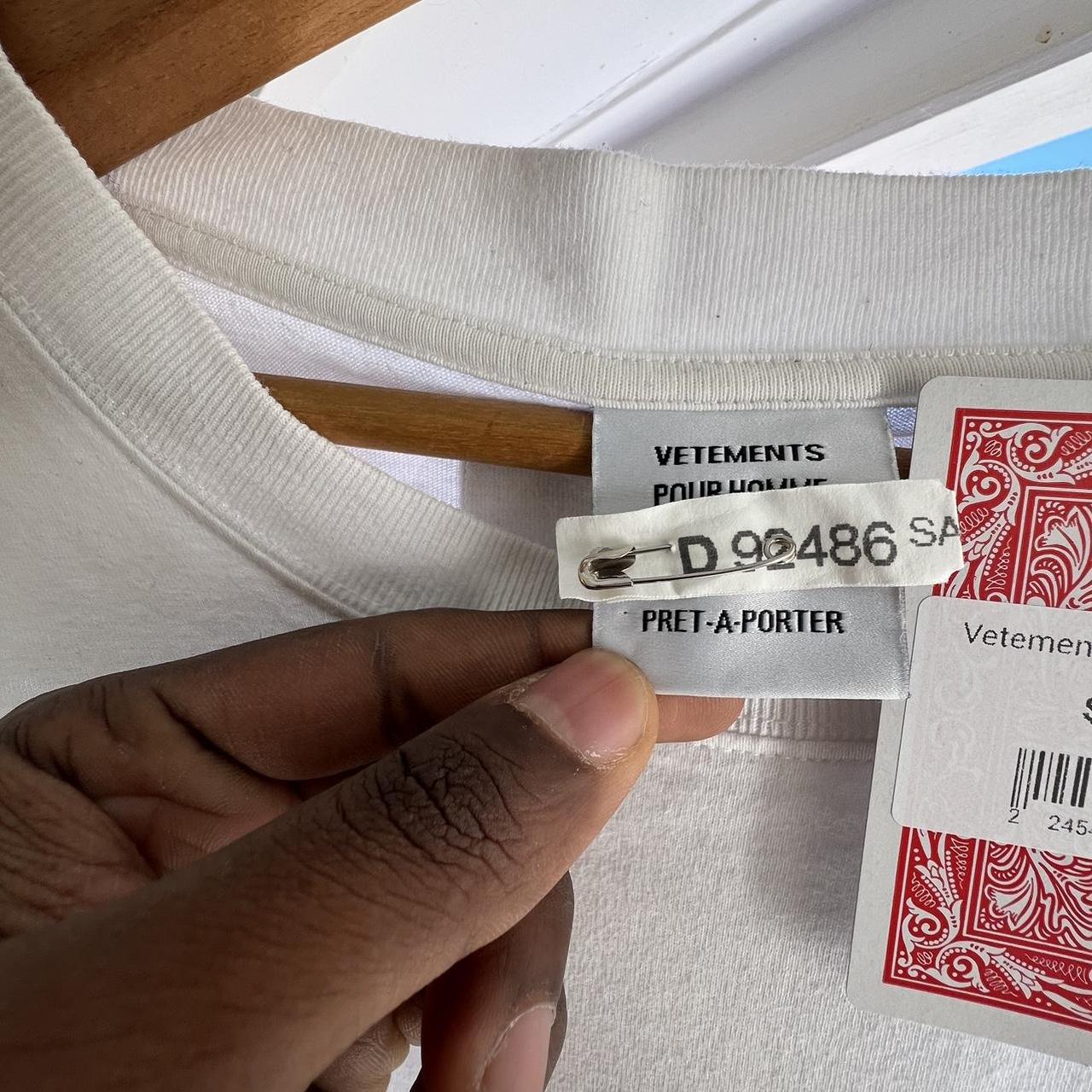 Vetements Anarchy T shirt. Brand new with tags still... - Depop