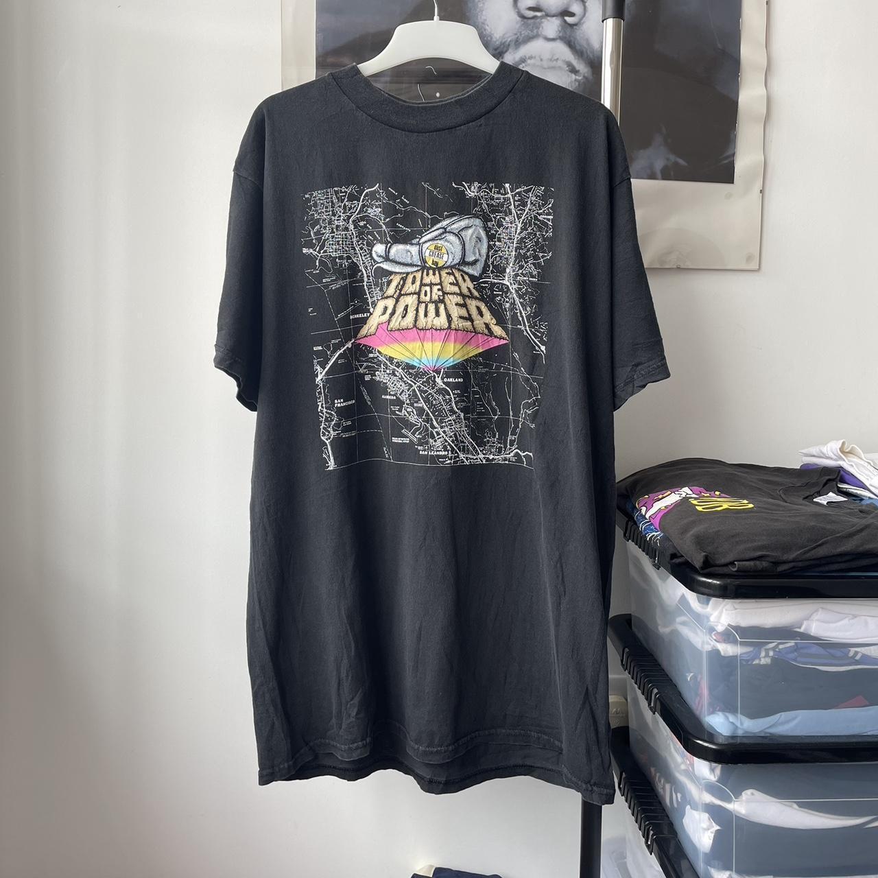 Vintage 90s Tower of Power T-shirt size extra... - Depop