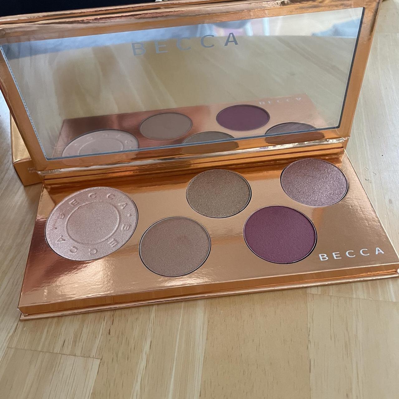 BECCA Women's Pink and Tan Accessory | Depop