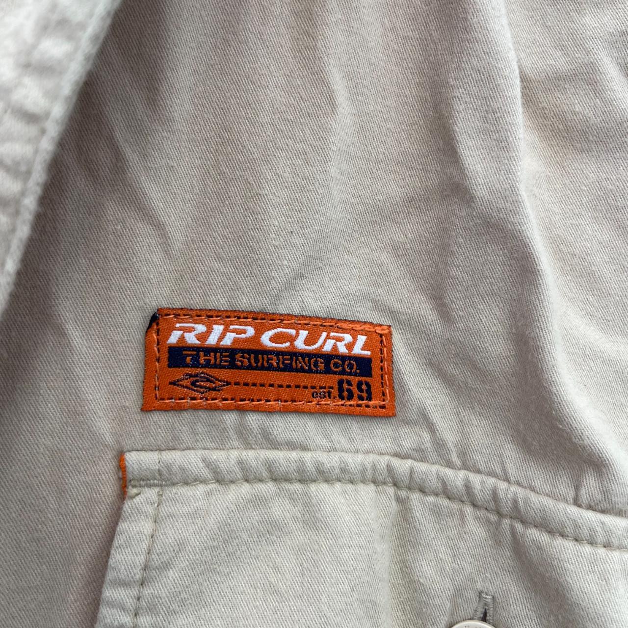 Vintage Rip curl shirt Really cool over shorts as a... - Depop