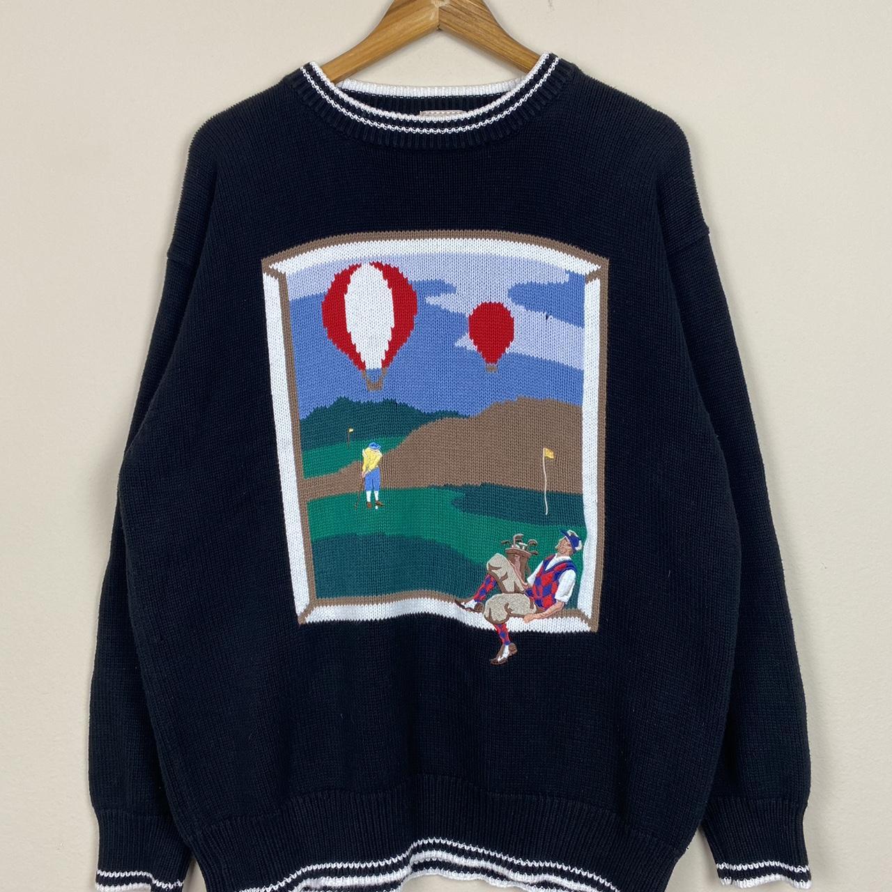 Vintage Cotton Traders Knit Sweater * Follow on IG... - Depop