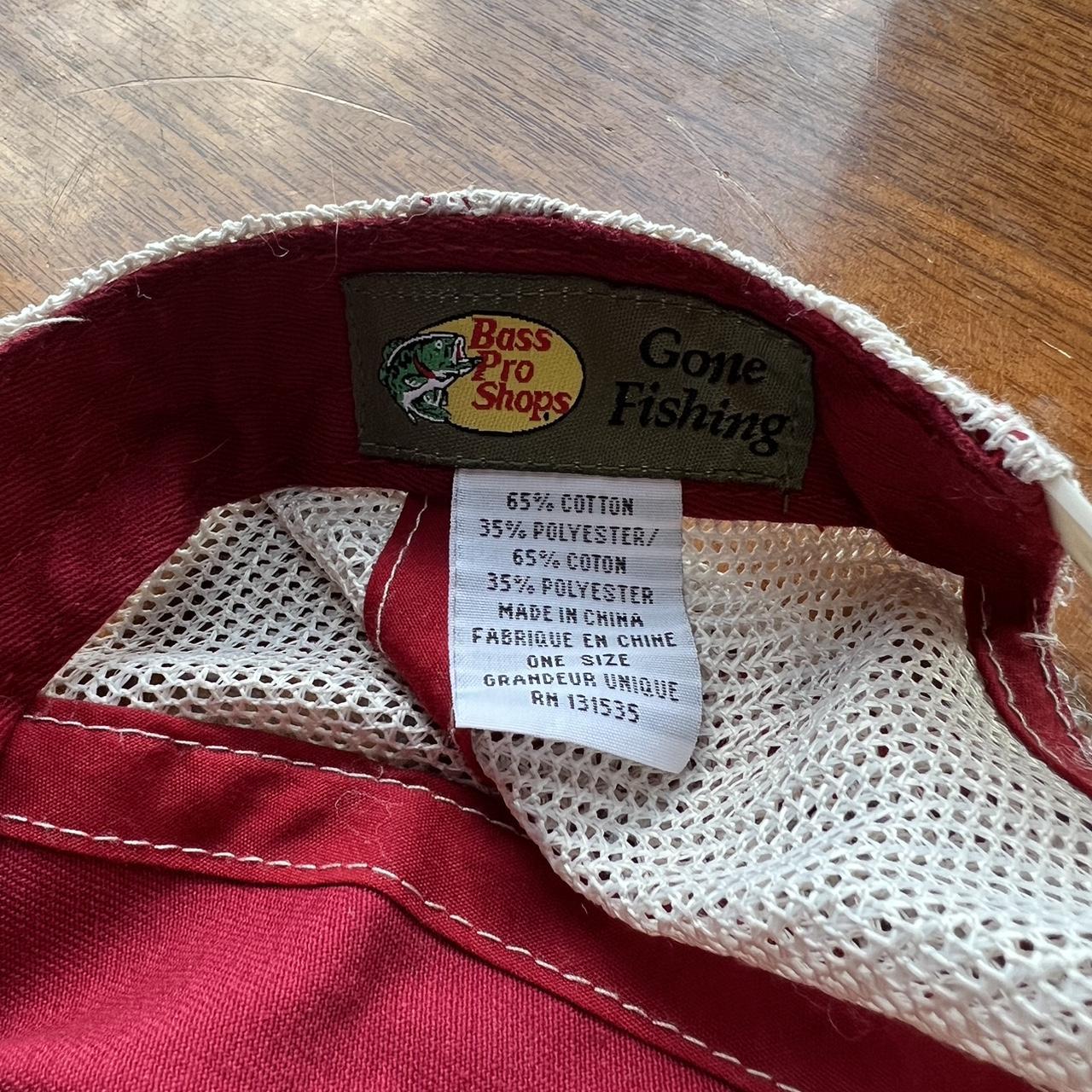 BASS PRO SHOPS Red Trucker Hat. Condition is Like... - Depop