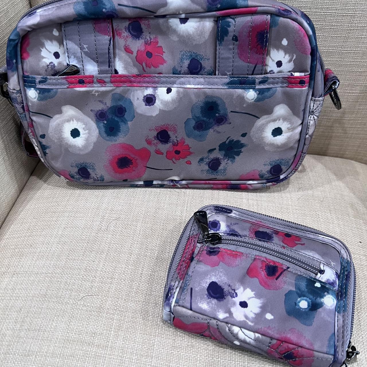 Gray Lug convertible hip pouch with matching wallet.... - Depop