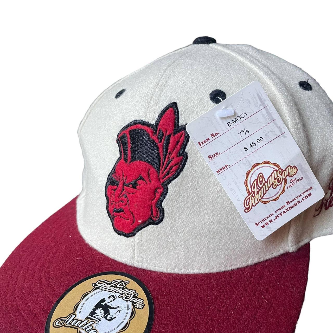 90s Mohawk Giants Wool Negro League Fitted Baseball... - Depop