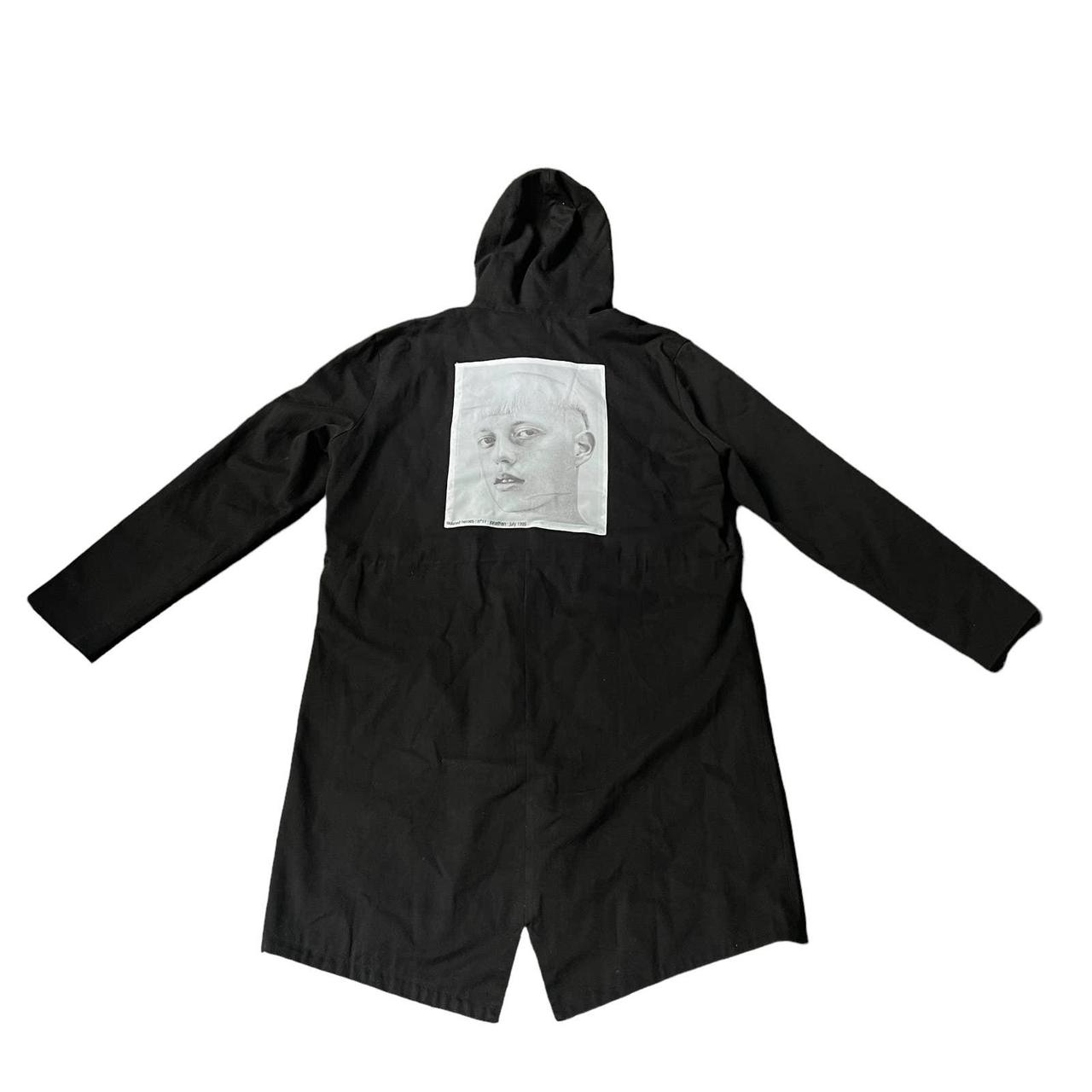 Raf Simons Isolated Heroes Fishtail Parka Black Coat... - Depop