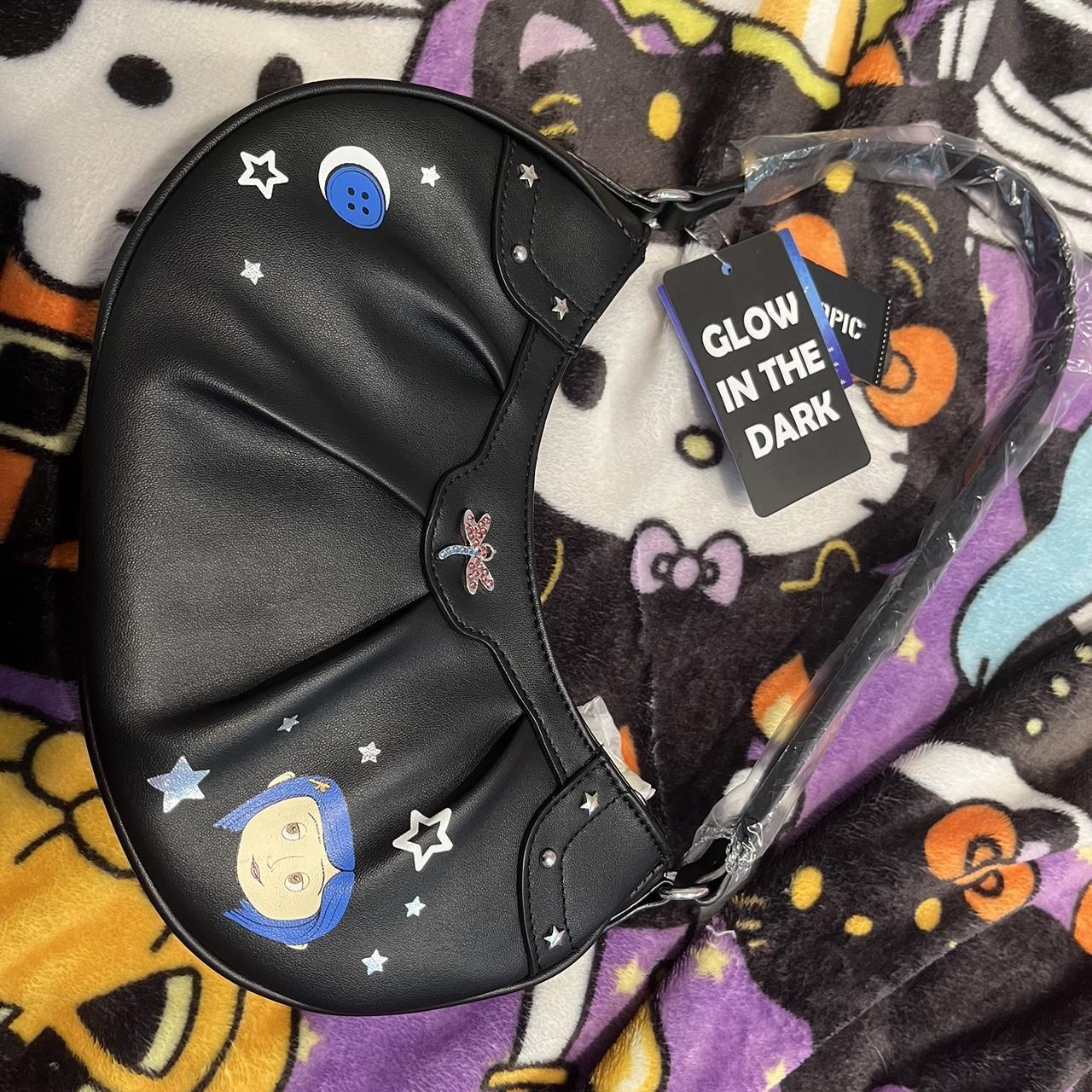 nwt hot topic coraline baguette bag - Depop