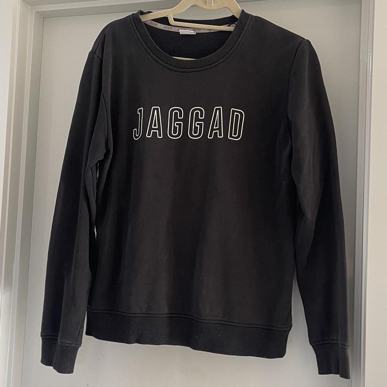 JAGGAD Classic Keyline Sweater Black size M 6-10 - Depop