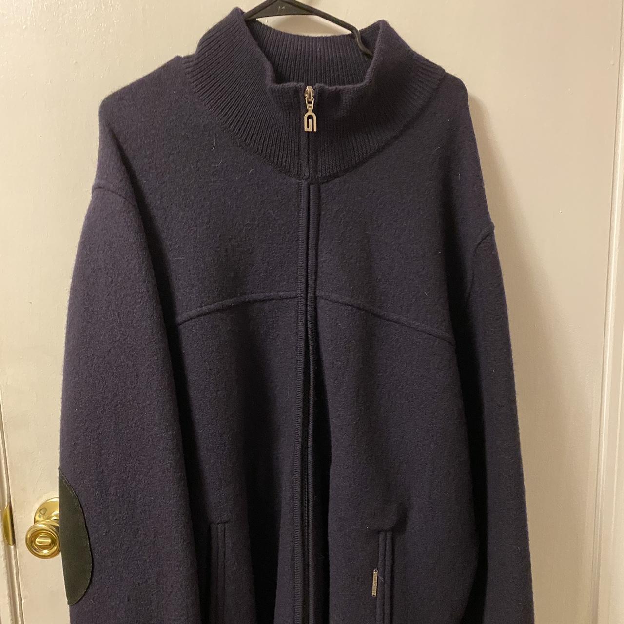 Vintage Geiger Men’s Zip Sweater Worn once... - Depop