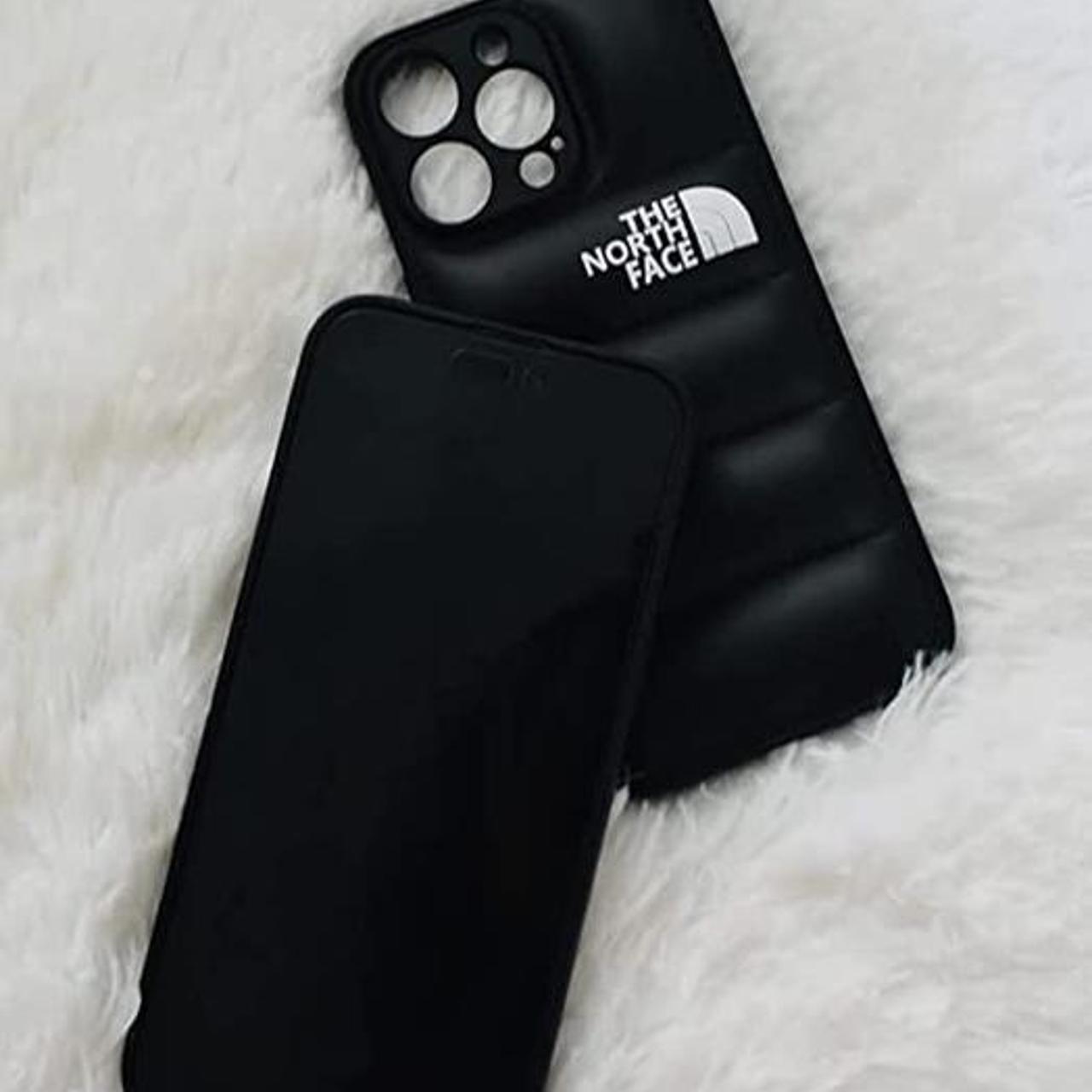 North face phone puffer case-Available sizes-iPhone... - Depop