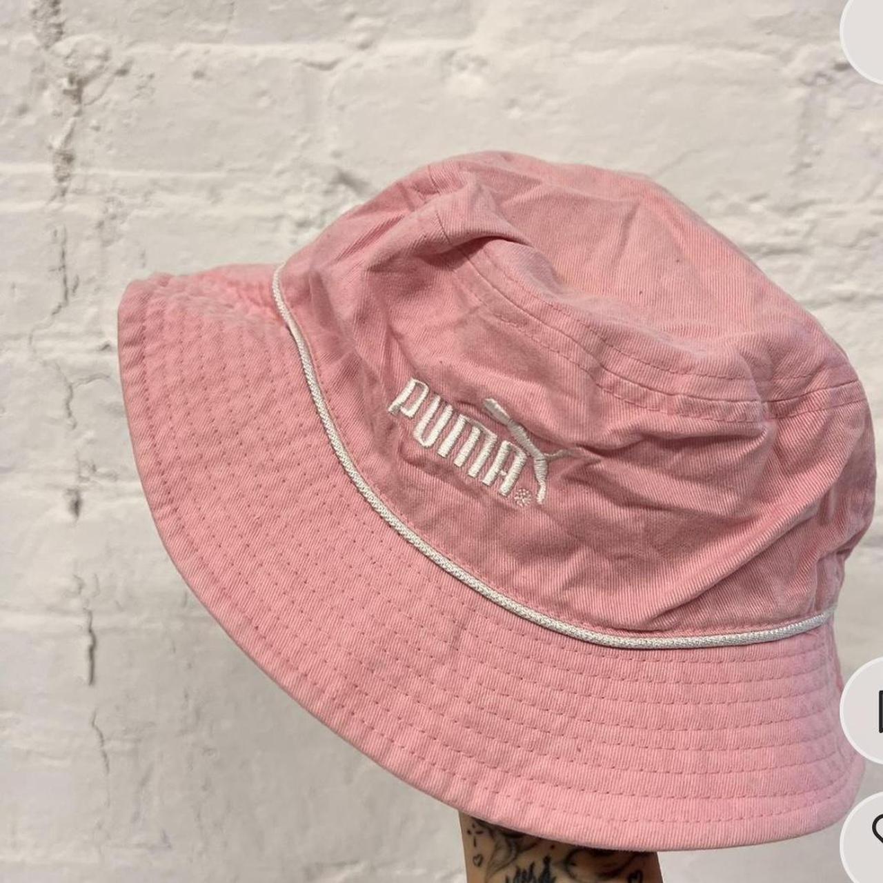 Vintage Puma Bucket Hat • denim • Juniors size •... - Depop