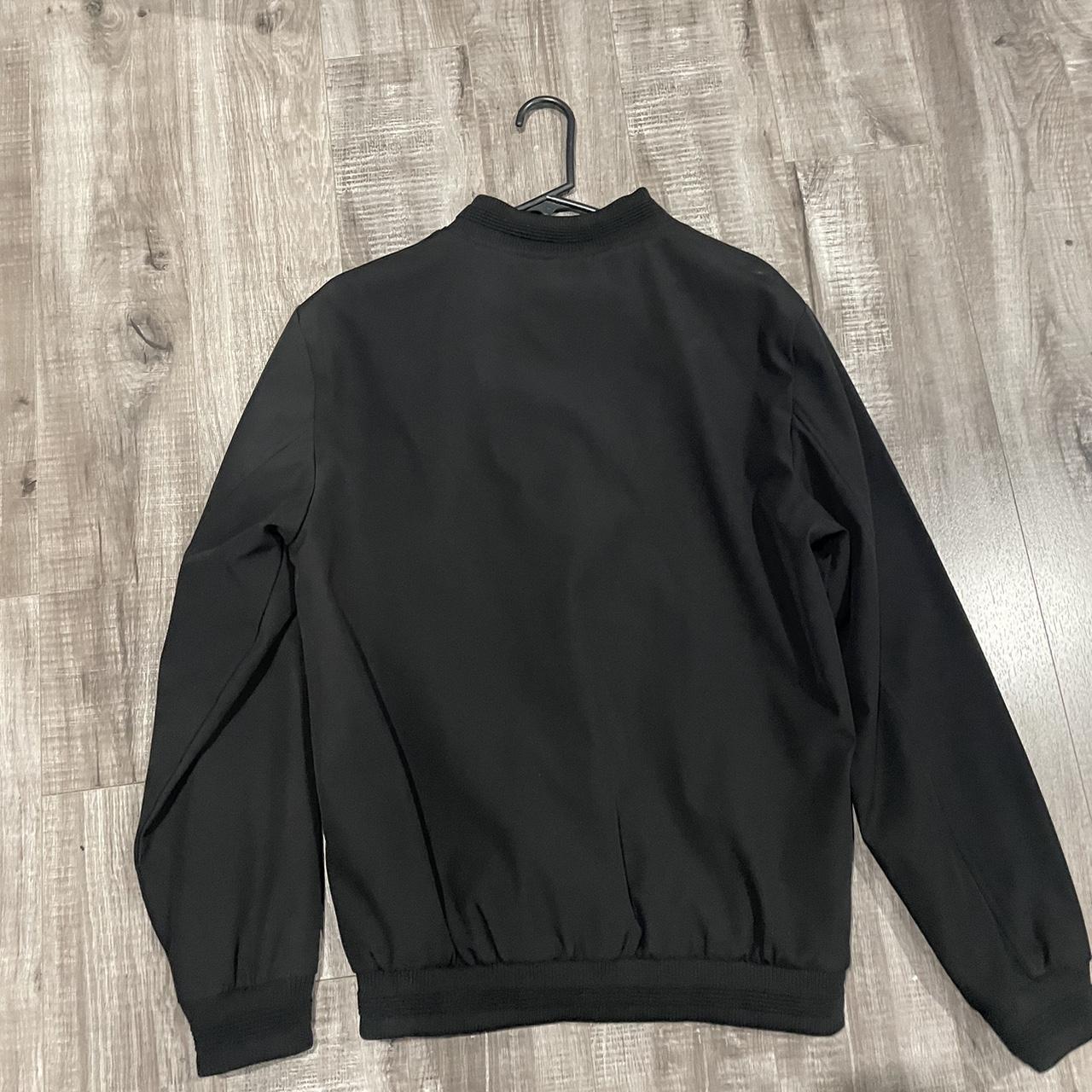 nice black dress up jacket brand new size medium | Depop