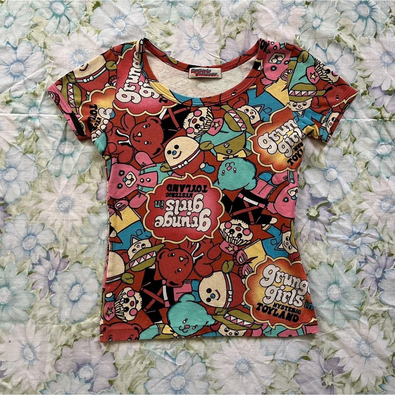 Hysteric Glamour Women's multi T-shirt | Depop