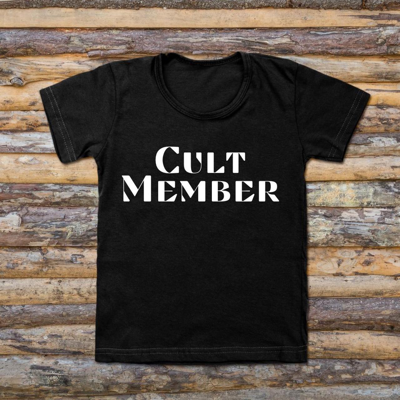 CULT MEMBER handmade black unique design shirt All... - Depop