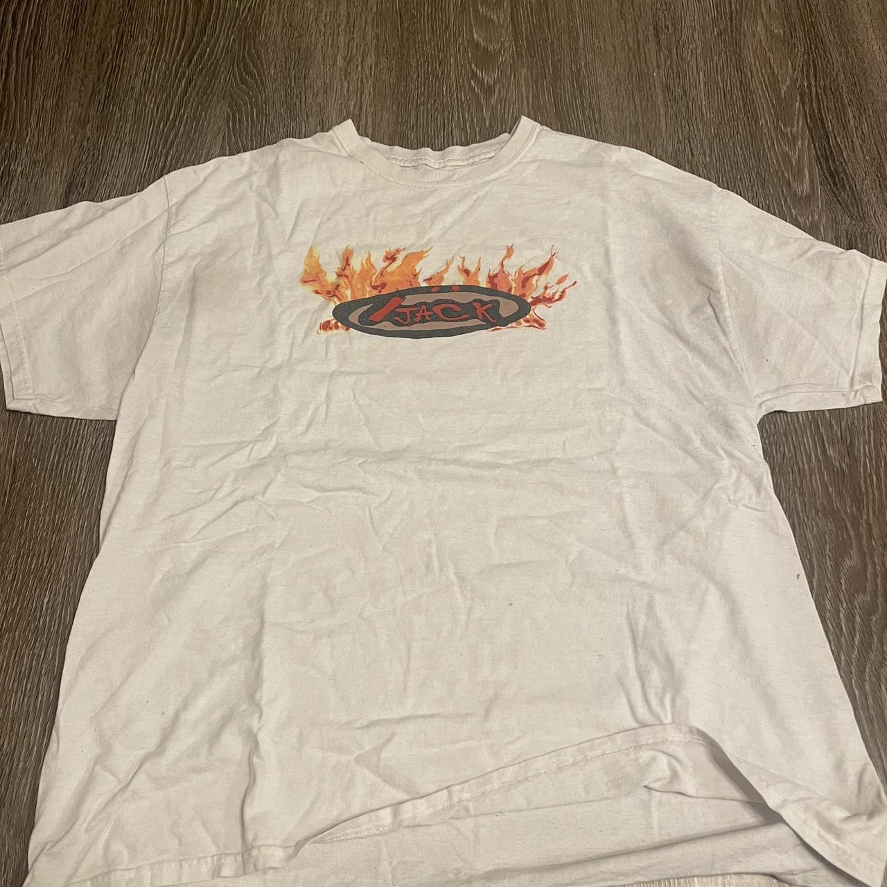 White Travis Scott Shirt - Depop