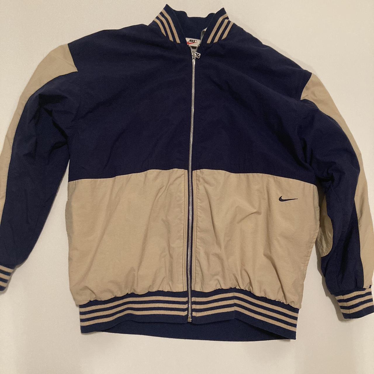 Mens vintage nike jacket 80s-90s super sick logo... - Depop