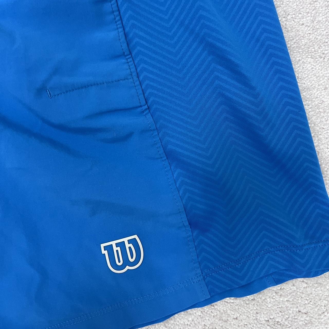 Wilson tennis shorts L, small nick as shown in photos - Depop