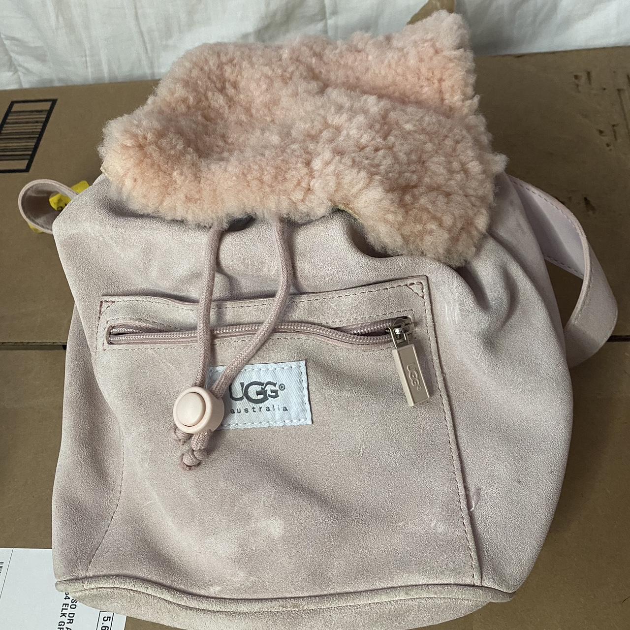 CUTE & PINK Ugg Australia backpack! Perfect for travel! - Depop