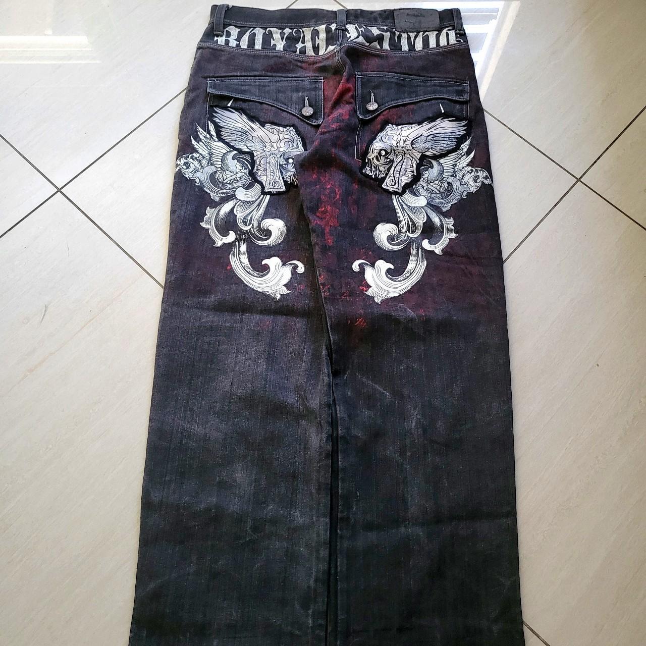 Not real price Iconic DDD levi catter raw blue... - Depop