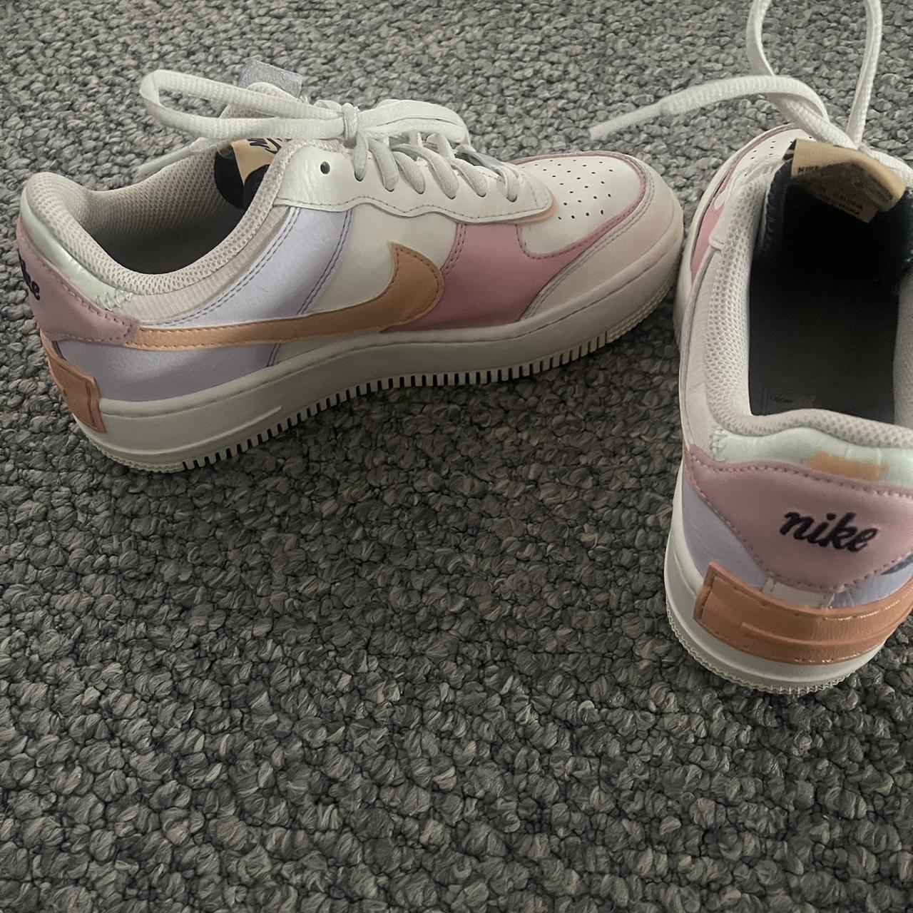 nike airforce shadows - size US 8 woman’s would fit... - Depop