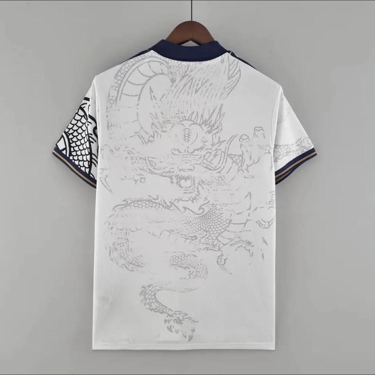 White Dragon Real Madrid 23-24 Soccer Jersey Brand... - Depop