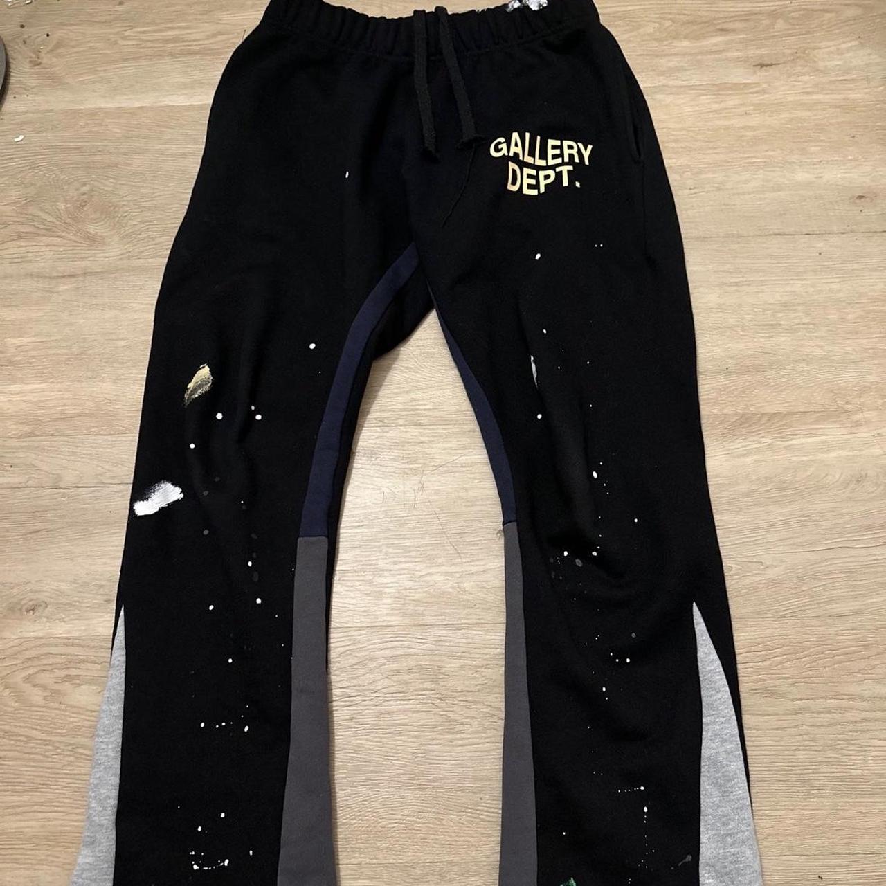 gallery dept flare sweatpants Brand new with... - Depop