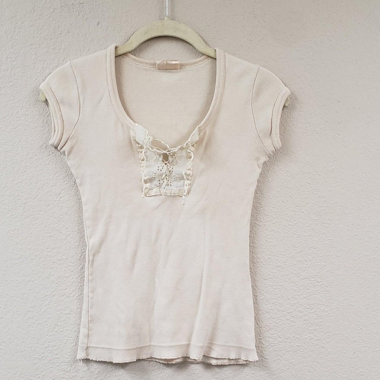 Vintage Razzle Dazzle shirt fron 1970's. Bottom hem... - Depop