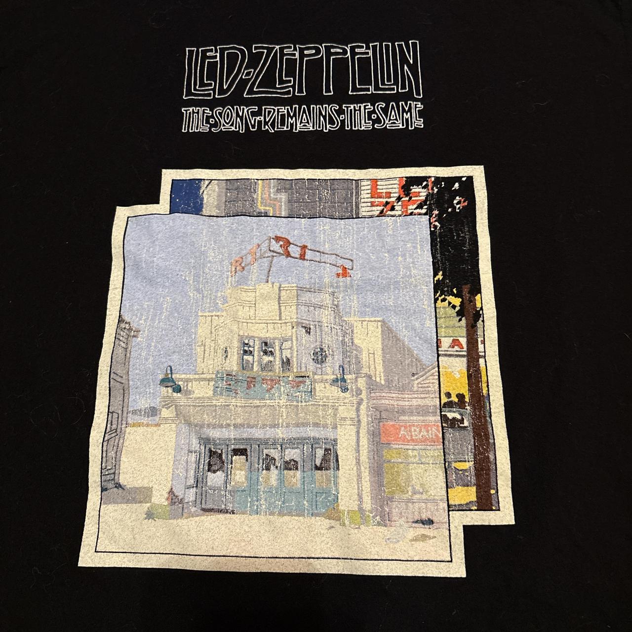 Led Zeppelin the song remains the same band tee... | Depop