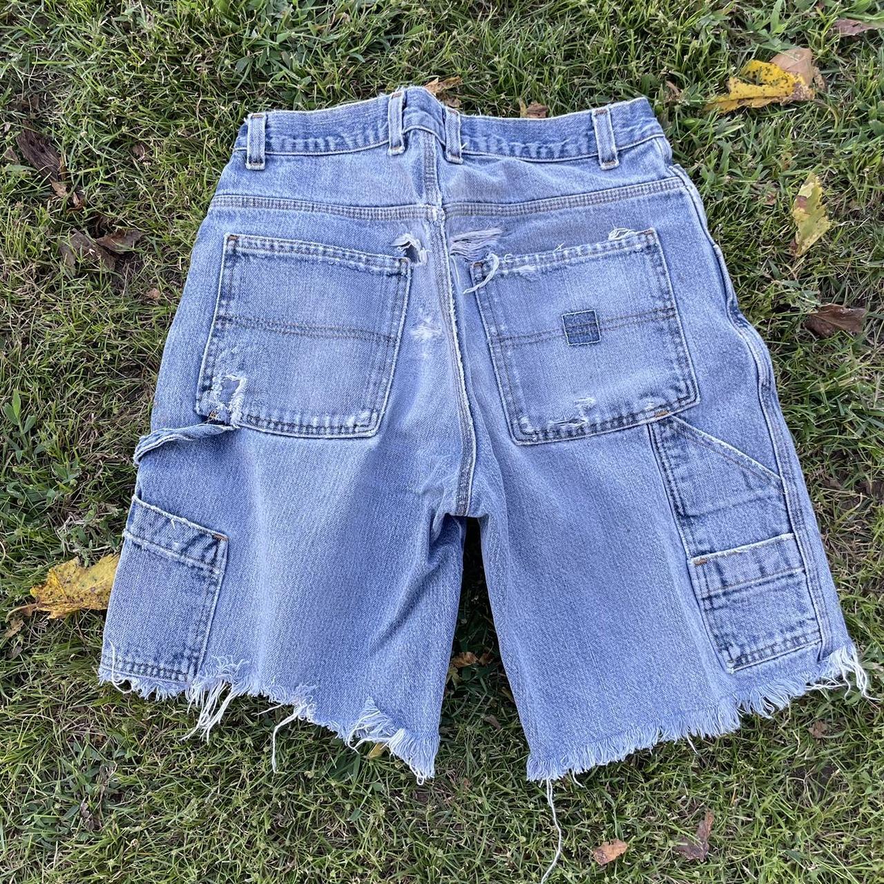 fire faded glory carpenter jorts • good... - Depop