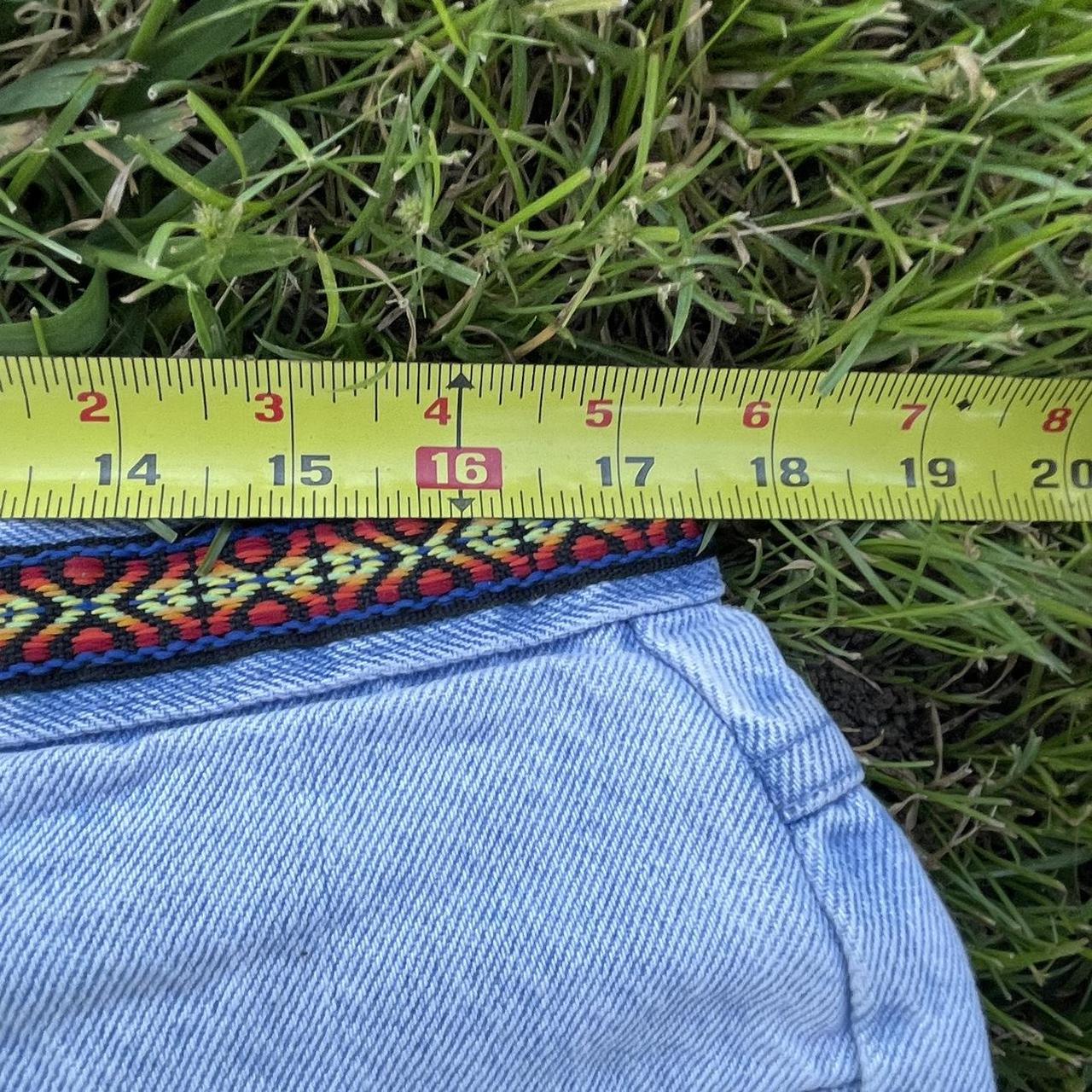 fire faded glory jorts • 35” waist • 5” inseam •... - Depop