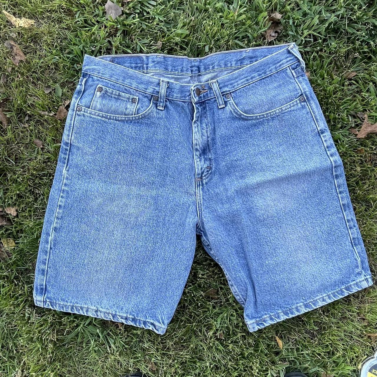 fire wrangler jorts • 36” waist • nice fades •... - Depop