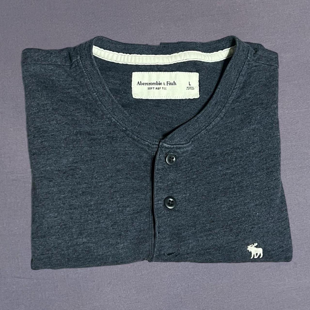 Abercrombie & Fitch longsleeve henley tshirt. Very... - Depop