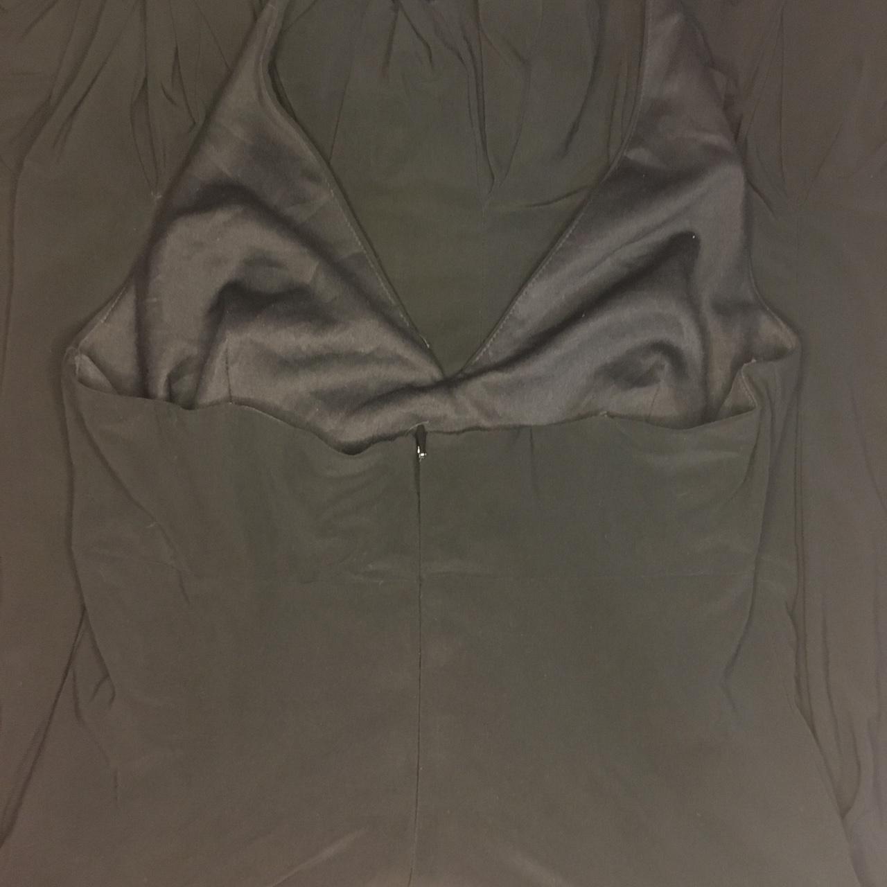 2000s Laundry Shelli Halter Neck Dress Size 8... - Depop