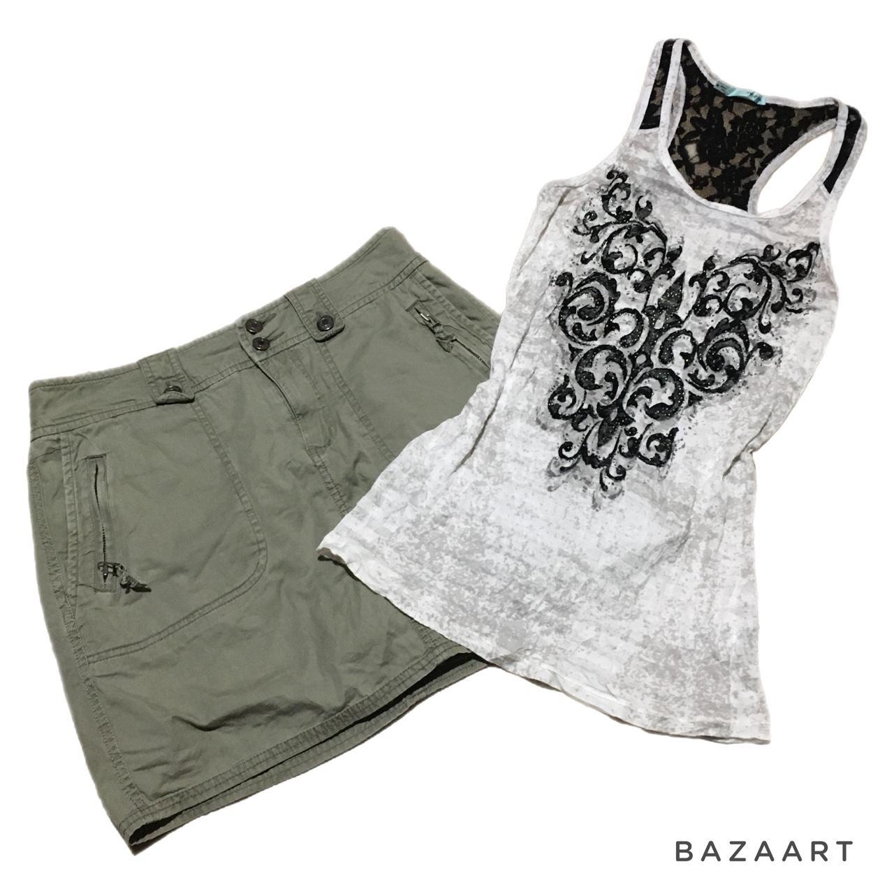 Y2K cyber grunge bundle set Y2K top size Medium... - Depop