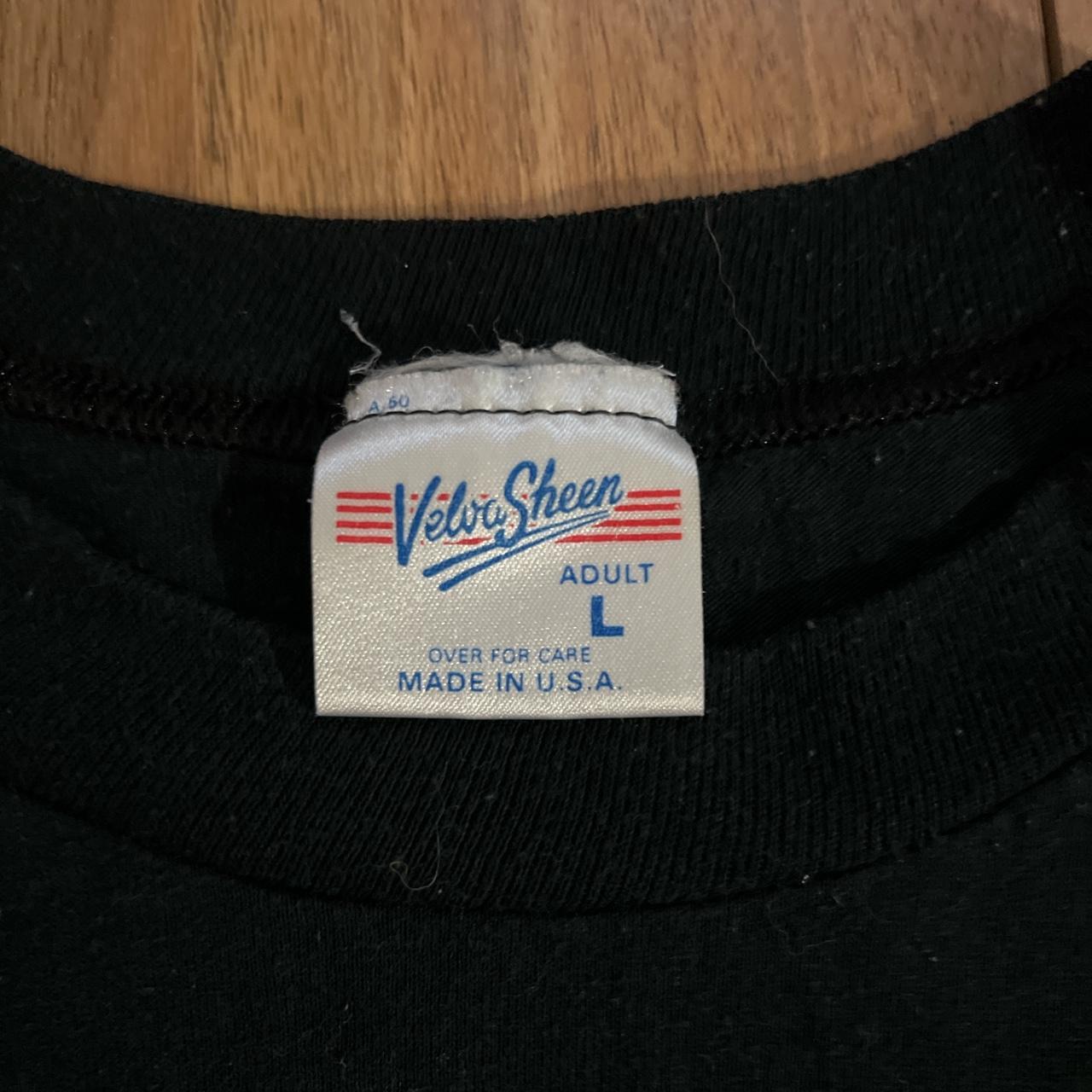 Velva Sheen Men's Black T-shirt | Depop