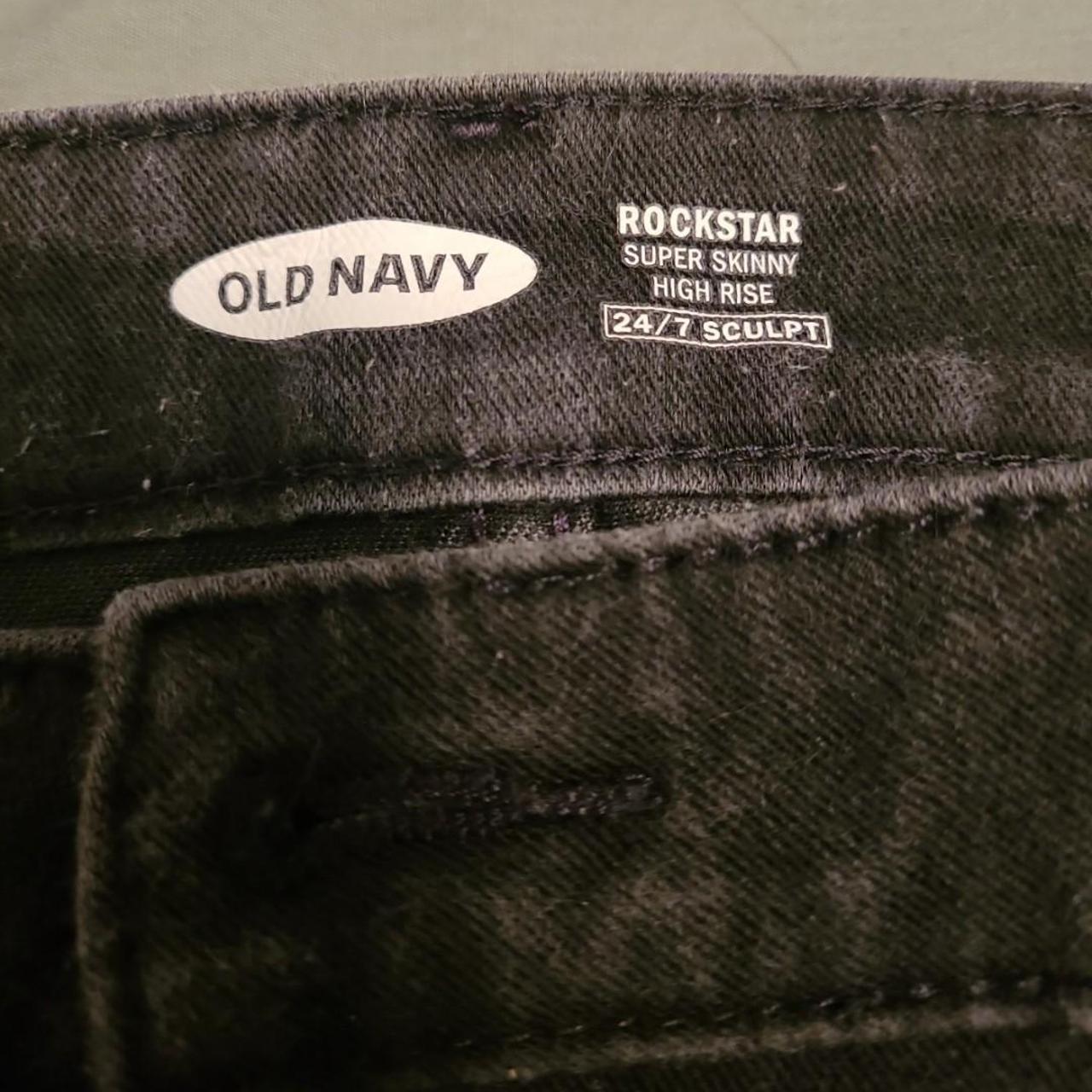 Black Old Navy rockstar 24/7 women's Rockstar 24/7... | Depop