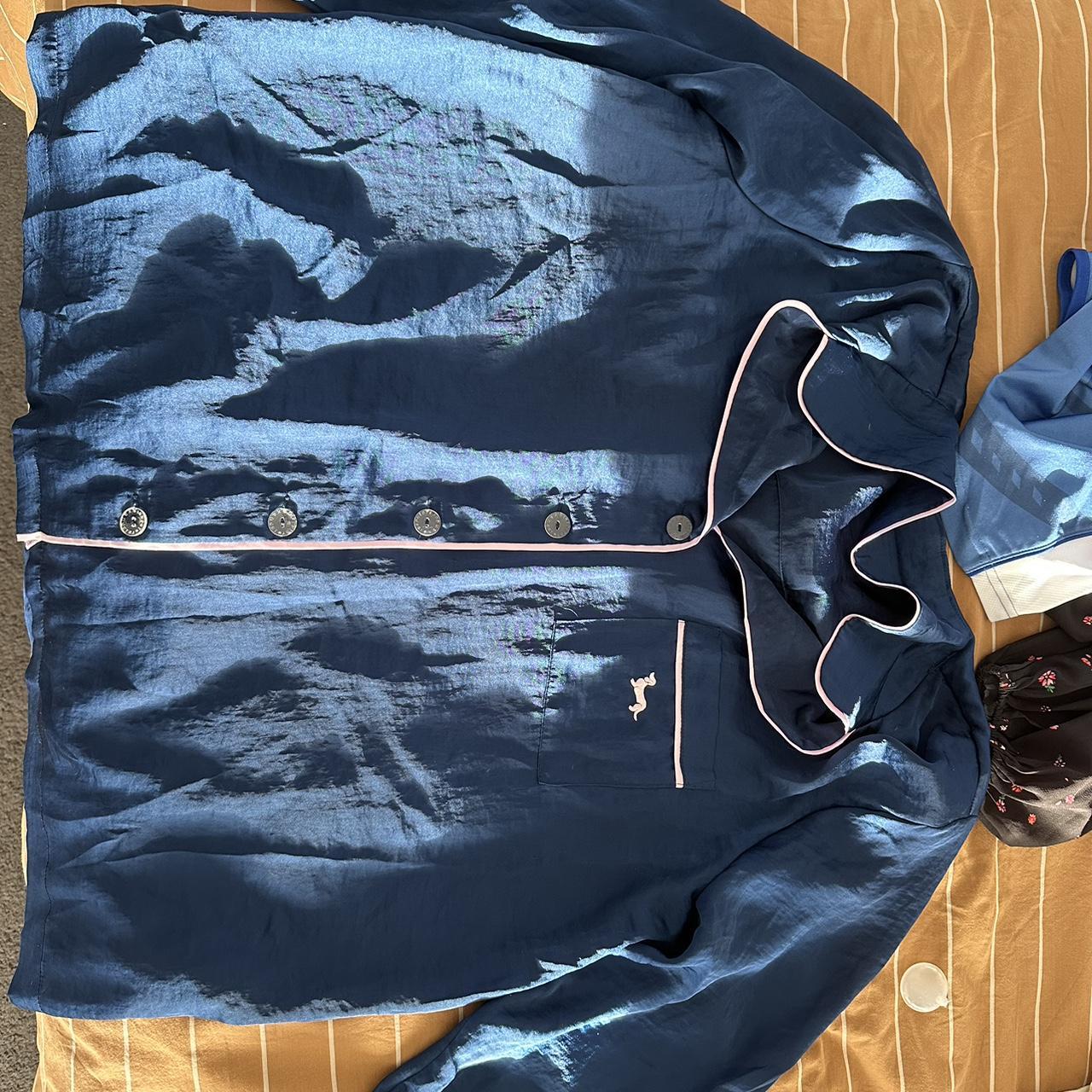 Peter Alexander silk pj set +2 size - Depop