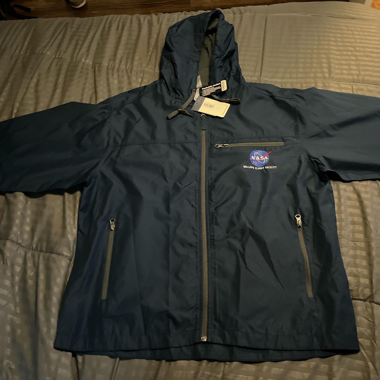NASA Men's Navy Jacket | Depop