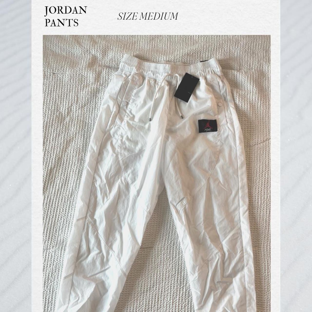 Jordan Women's White Trousers | Depop