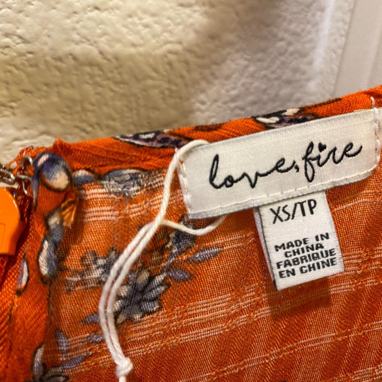 Love, Fire Tunic Dress Size XS, you can wear a pair... - Depop