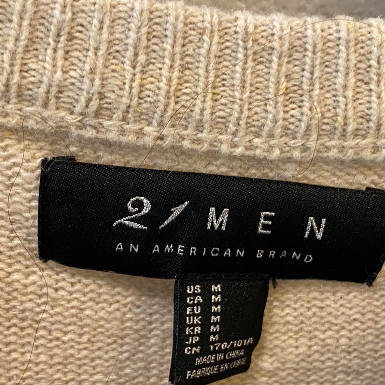 Forever 21 Men Crewneck Sweater Size Medium - Depop