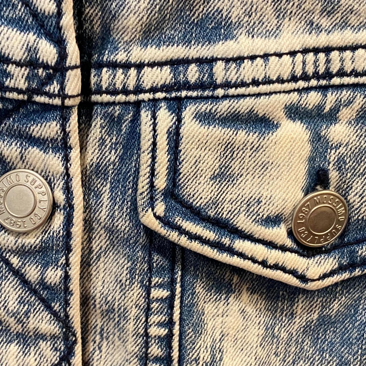 Mossimo Supply Co. Acid Wash Denim Jacket Tagged a... - Depop
