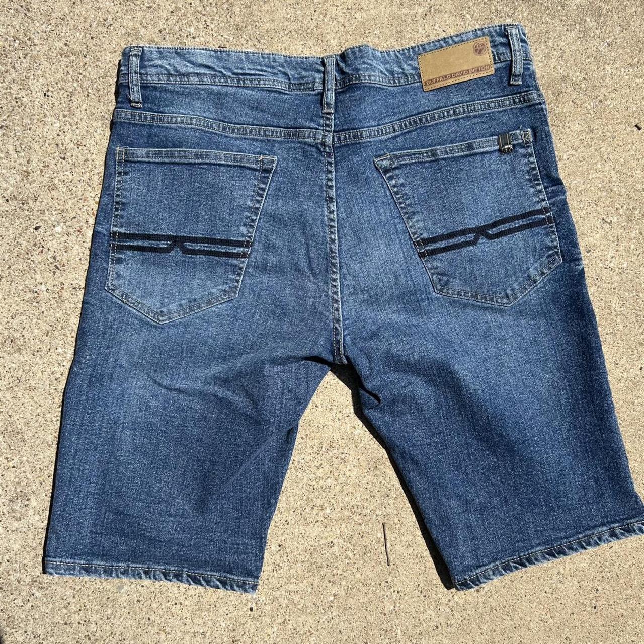 Jeans shorts / Jorts with simple back design... | Depop