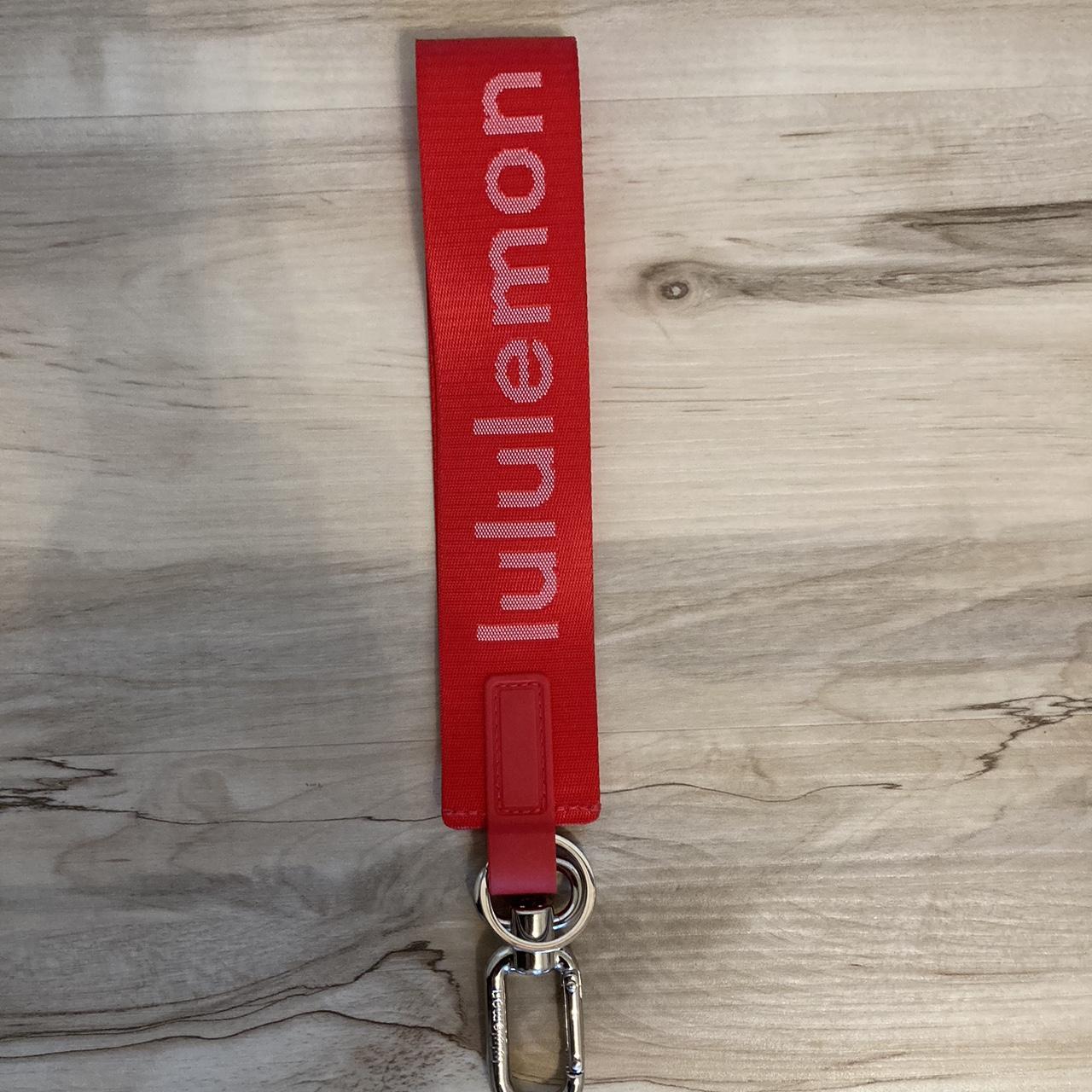 Adorable red Lululemon key chain! I love it so much,... - Depop