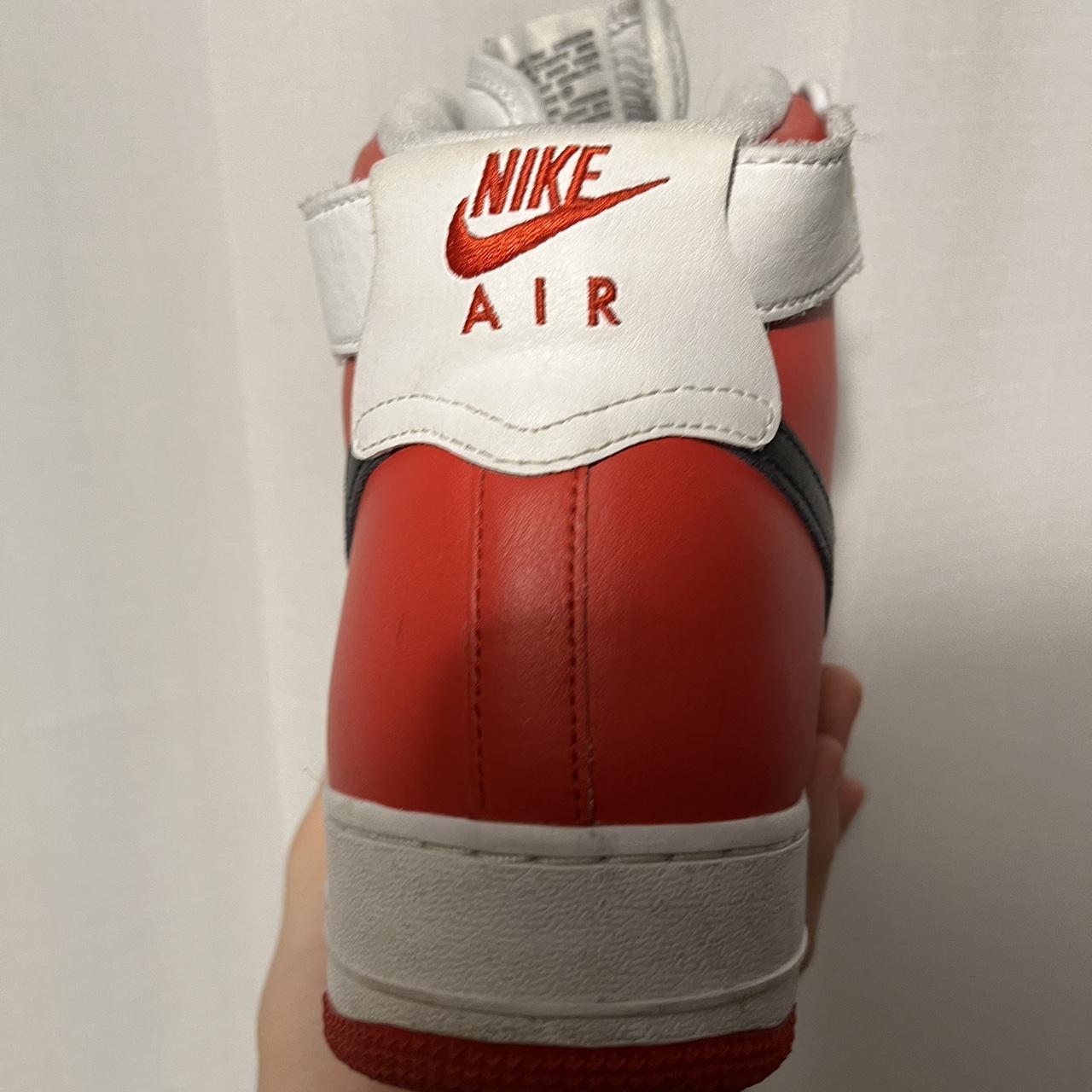 Custom Air Force 1 Chicago colorway no... - Depop