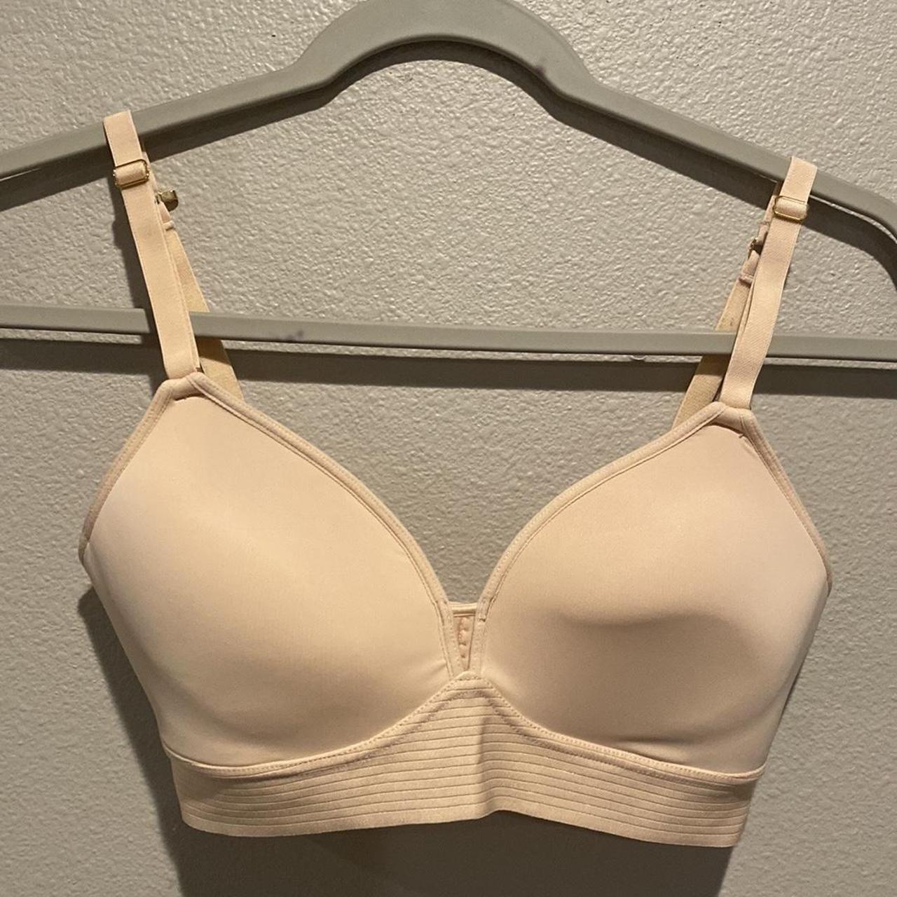 Brand: Lively Bra Size: 32D Color: Nude... - Depop