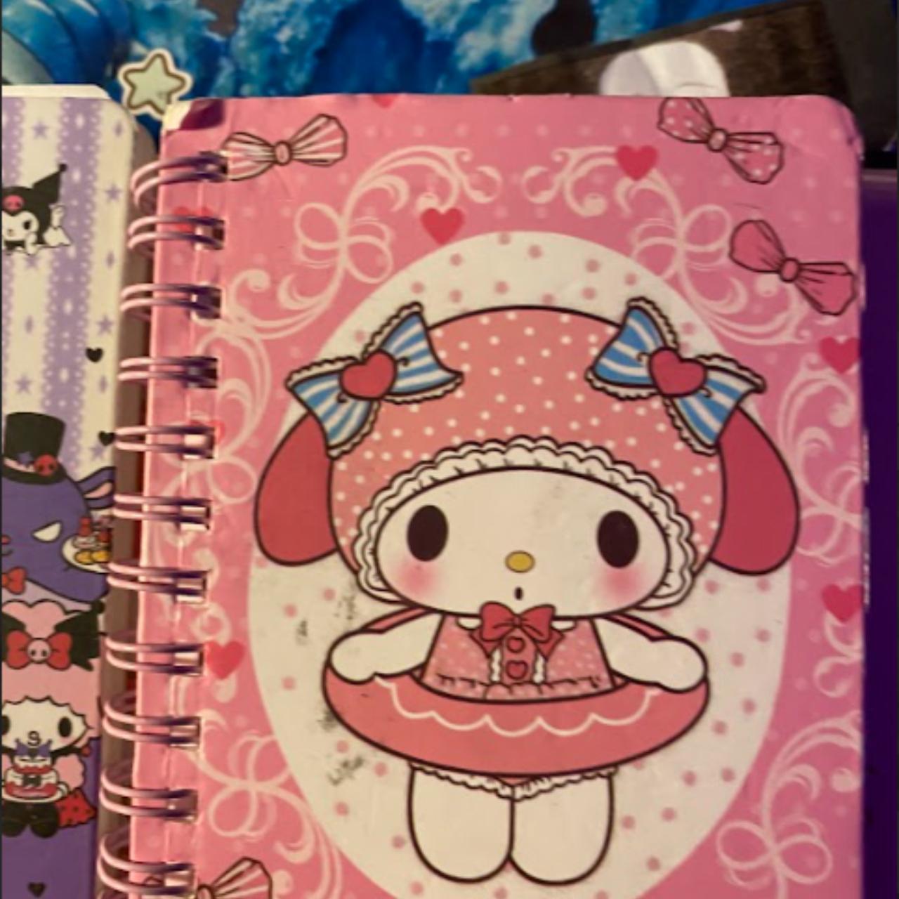 my melody and kuromi small notebook ★ stickers in... - Depop
