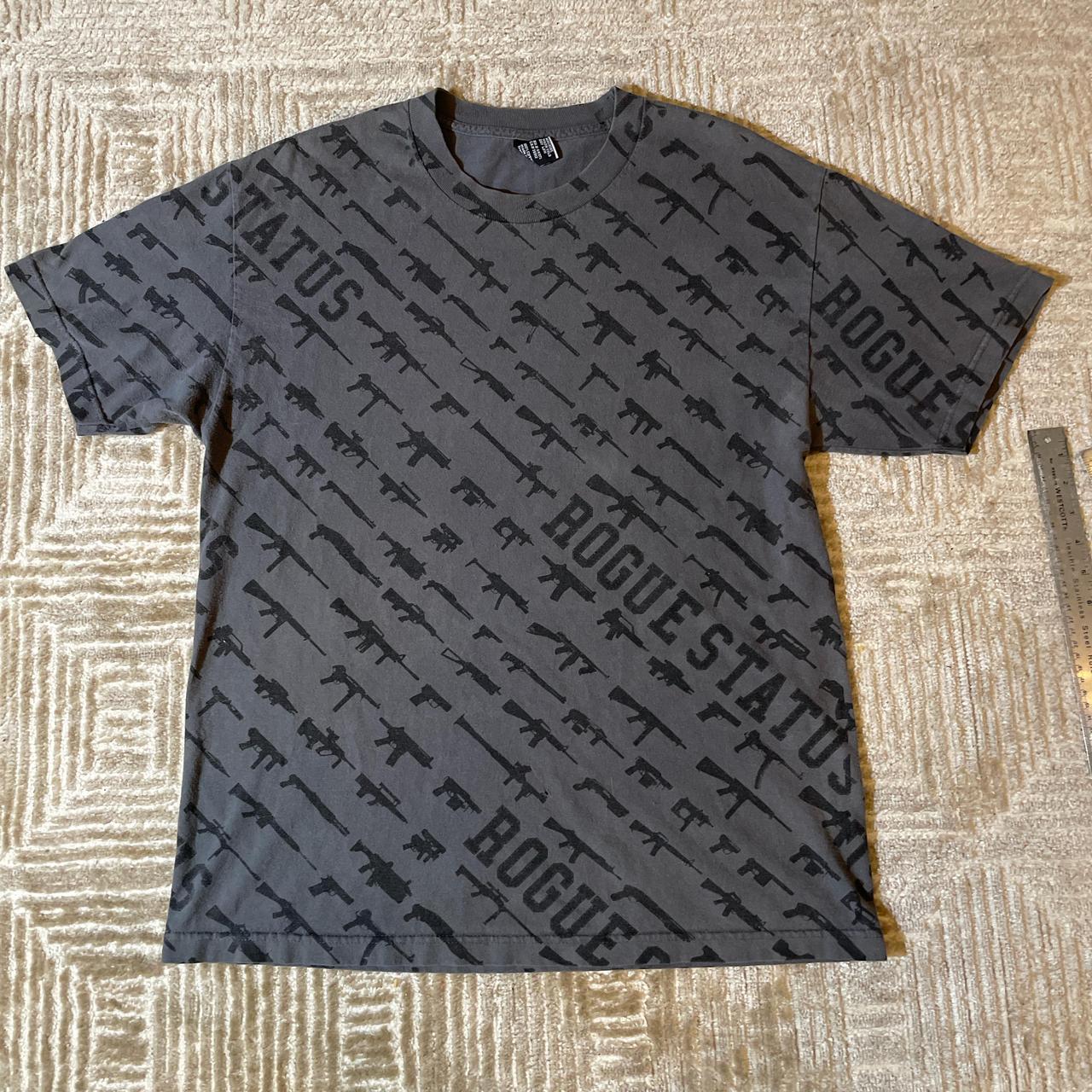 Rod derrek rogue status Gun aop tee shirt beautiful... | Depop