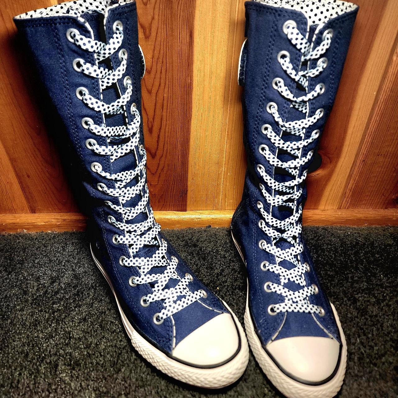 NEW Converse ALL STAR Calf/Knee High Junior... - Depop
