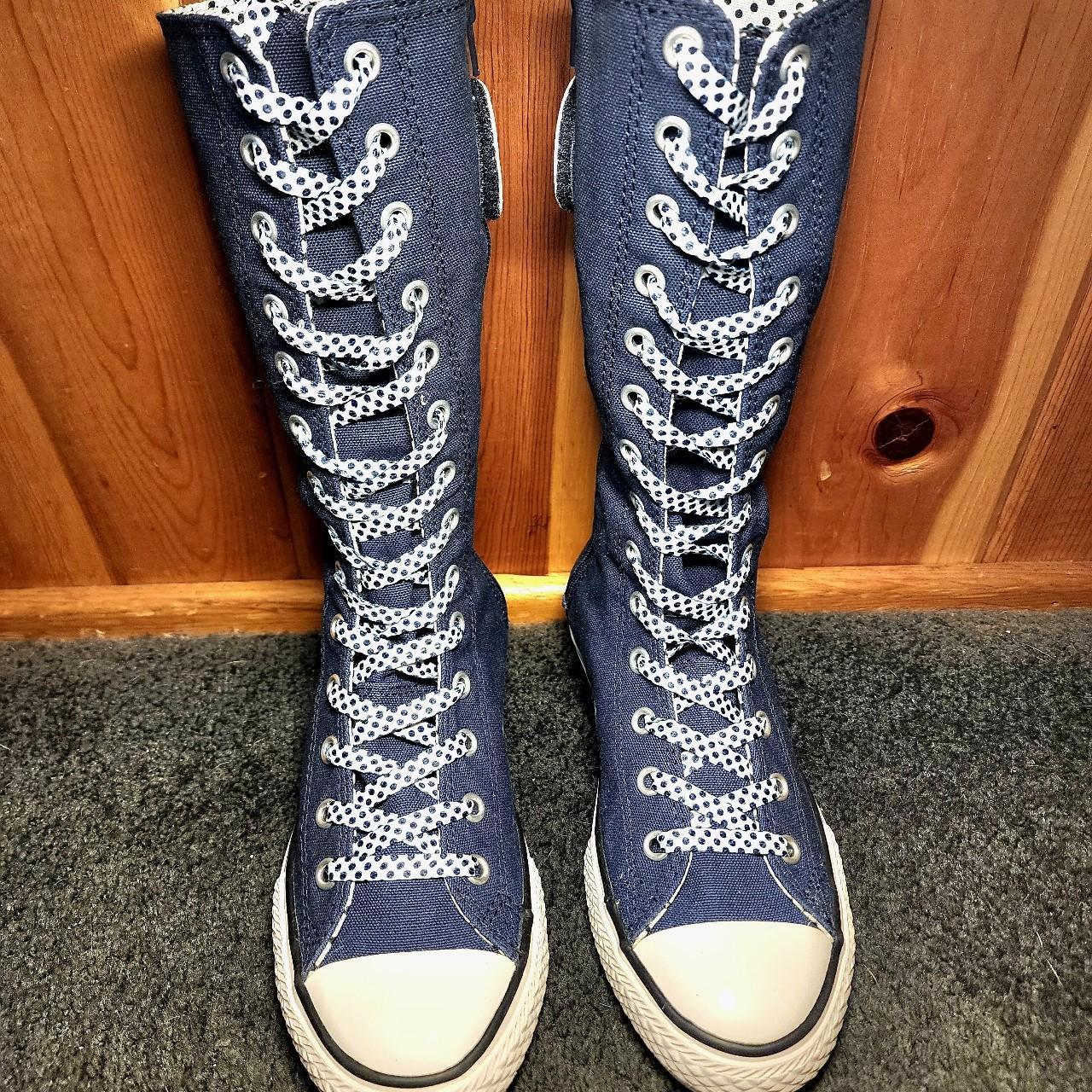 NEW Converse ALL STAR Calf/Knee High Junior... - Depop