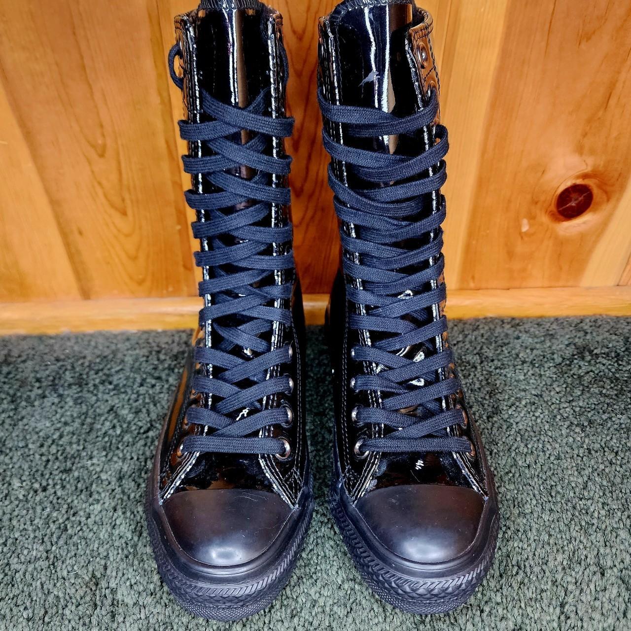 RARE Converse All Star tall calf high Women 5 RARE... - Depop